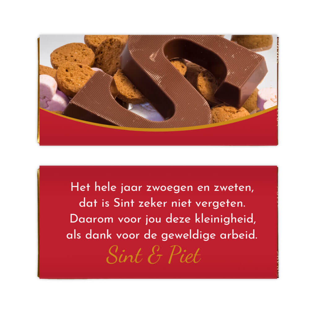Mini reep bedankjes van Merci chocolade - 123Bedankt